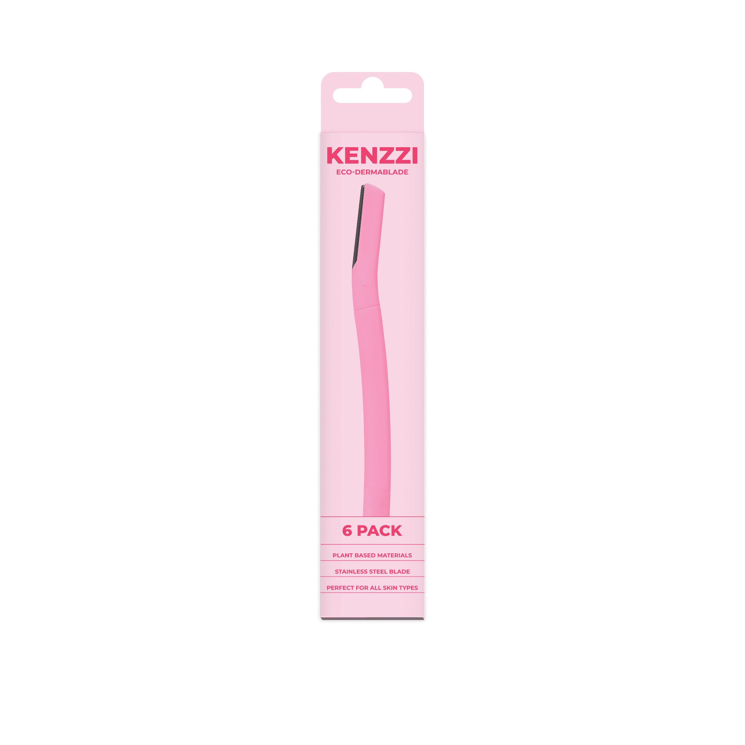 KENZZI Eco-Friendly Dermablade Manual Shaving Razors, Skin-Safe Facial ...