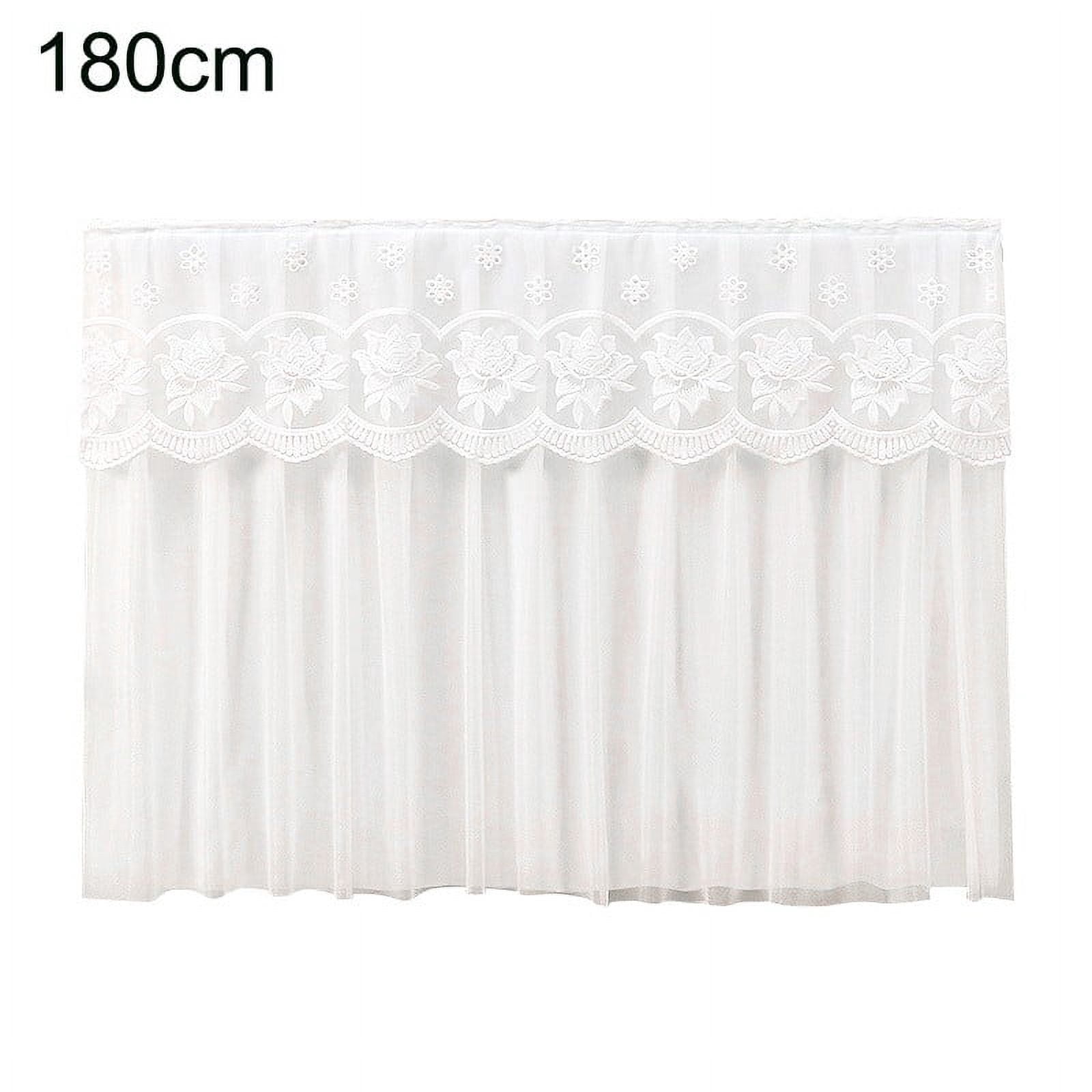 Eco Friendly Fabric Radiator Dust Cover with Secure Fit and Lace Detail ...