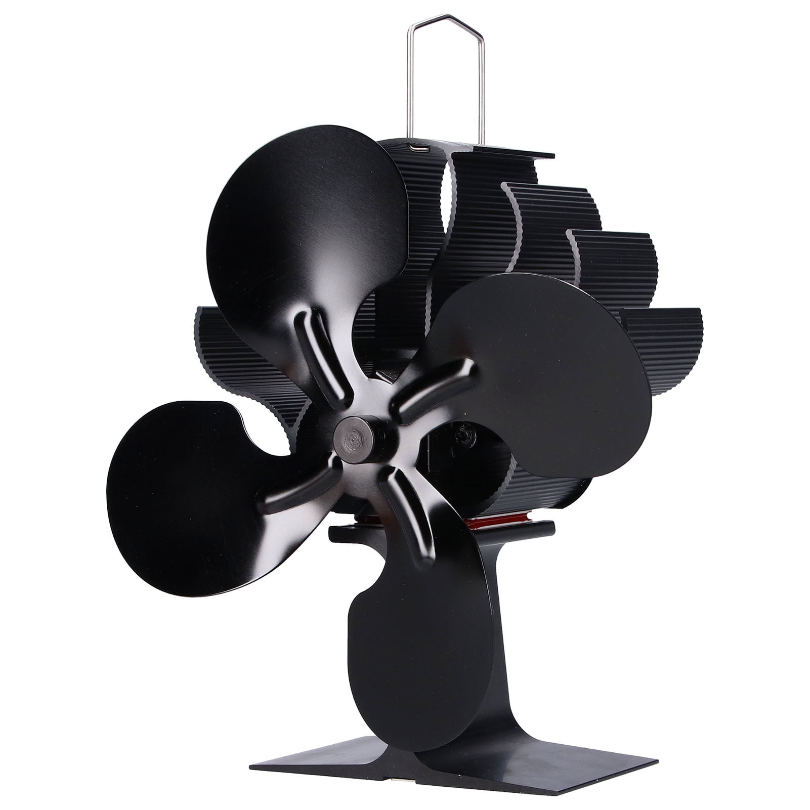 Eco Friendly Heat Powered Stove Fan, 4 Blade Aluminium Alloy, Single ...