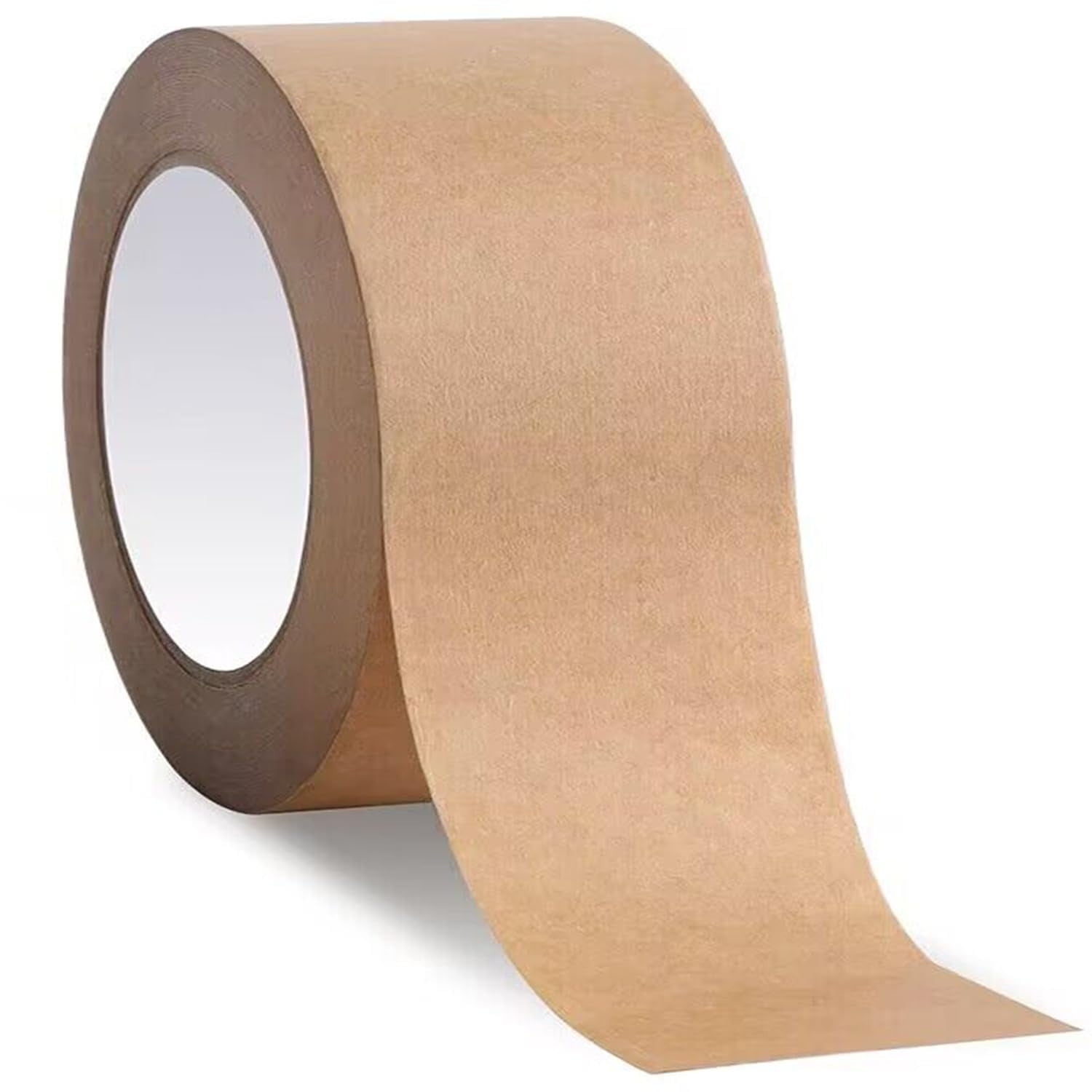 Eco-Friendly Heavy Duty Kraft Paper Tape, 3" x 55 Yard - Biodegradable ...