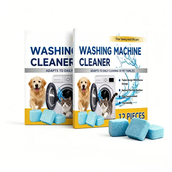 Eco-Friendly Household Washing Machine Cleaner - Fights Pet Odors ...