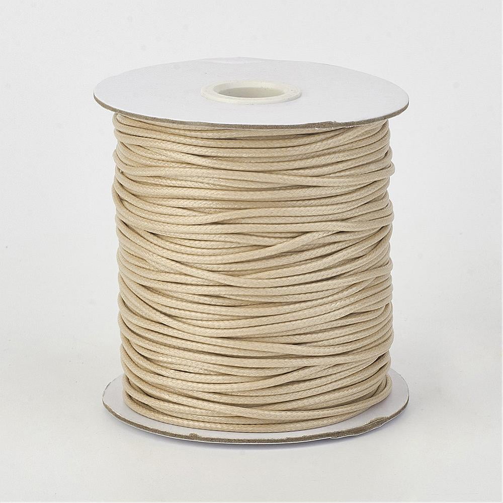 Eco-Friendly Korean Waxed Polyester Cord BurlyWood 1mm - Walmart.com