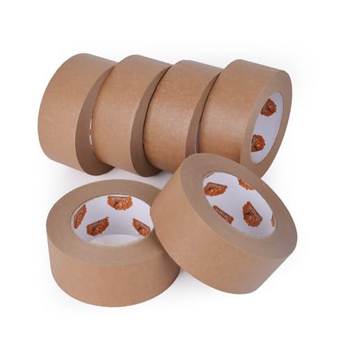 Eco-Friendly Kraft Paper Tape, Biodegradable Kraft Paper Tape ...