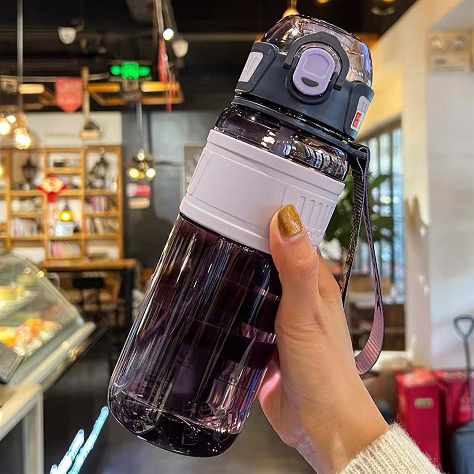 Eco-Friendly Large Capacity 750ml Sports Water Bottle with Straw, Leak-Proof & High-Temperature ...