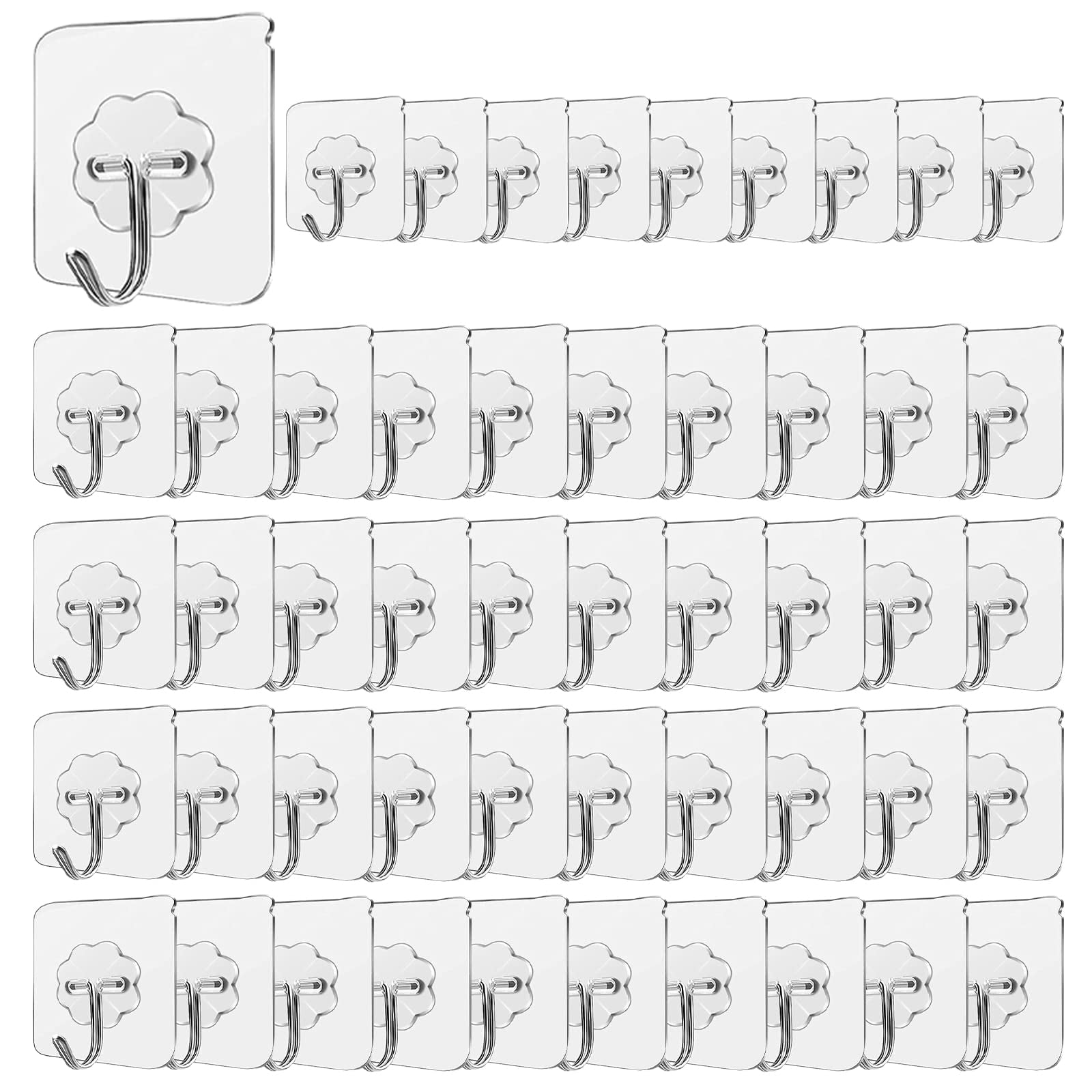 Eco-Friendly Mounting Aids, Waterproof Adhesive Hooks for Hassle-Free ...