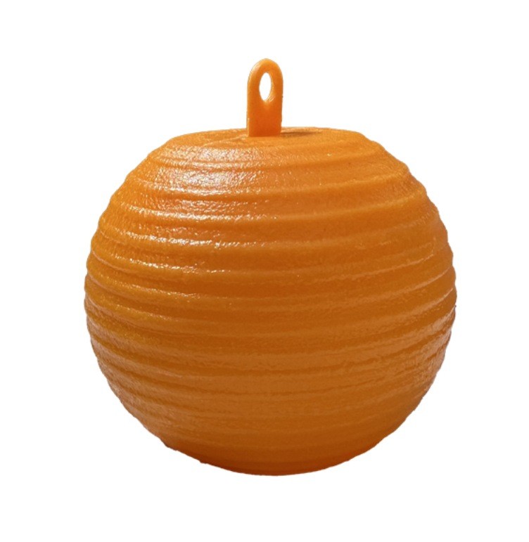 Eco-Friendly Natural Beeswax Candle Ball Handcrafted Spherical Design ...