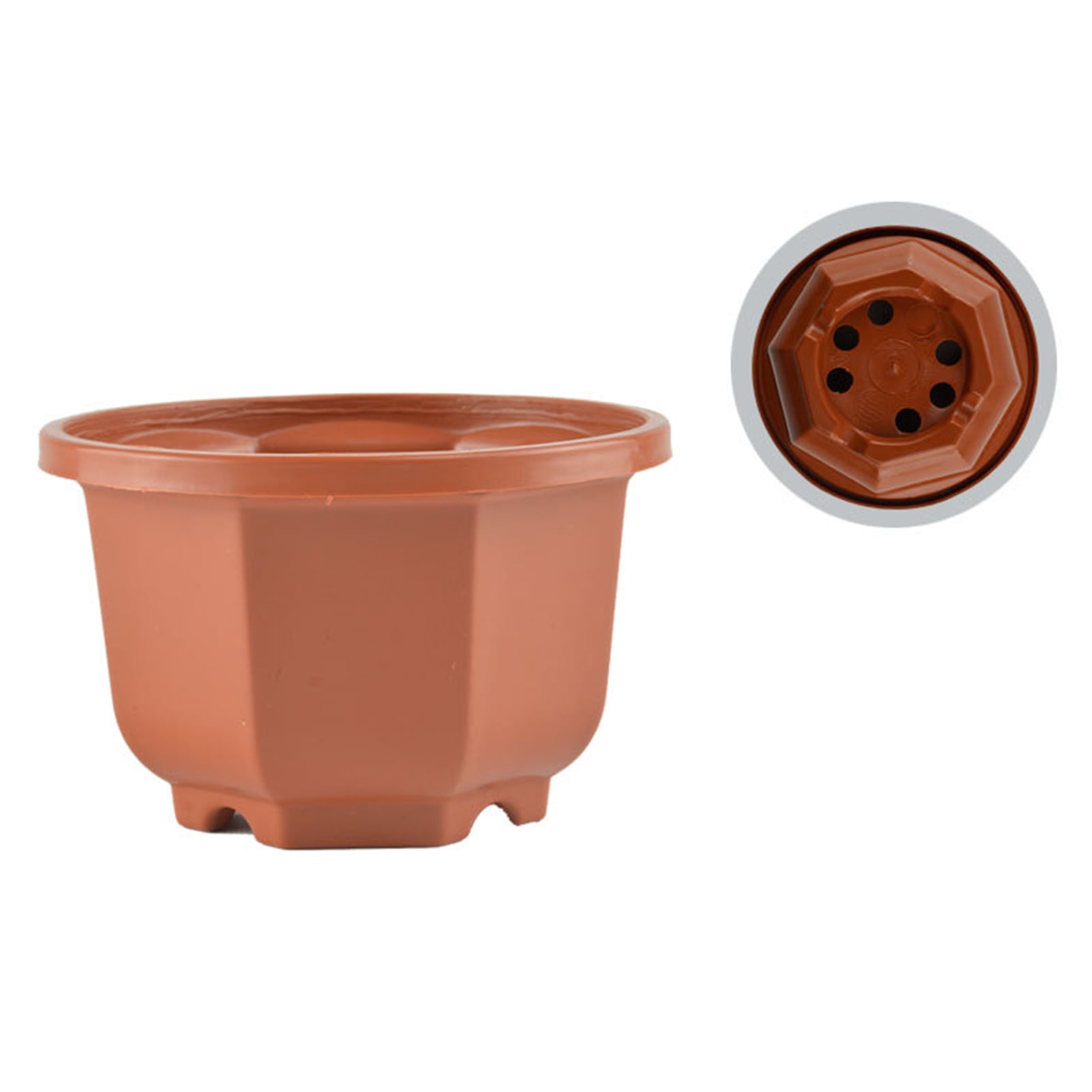 Eco-Friendly Plastic Hanging Flower Pot with Drainage Hole - Modern ...