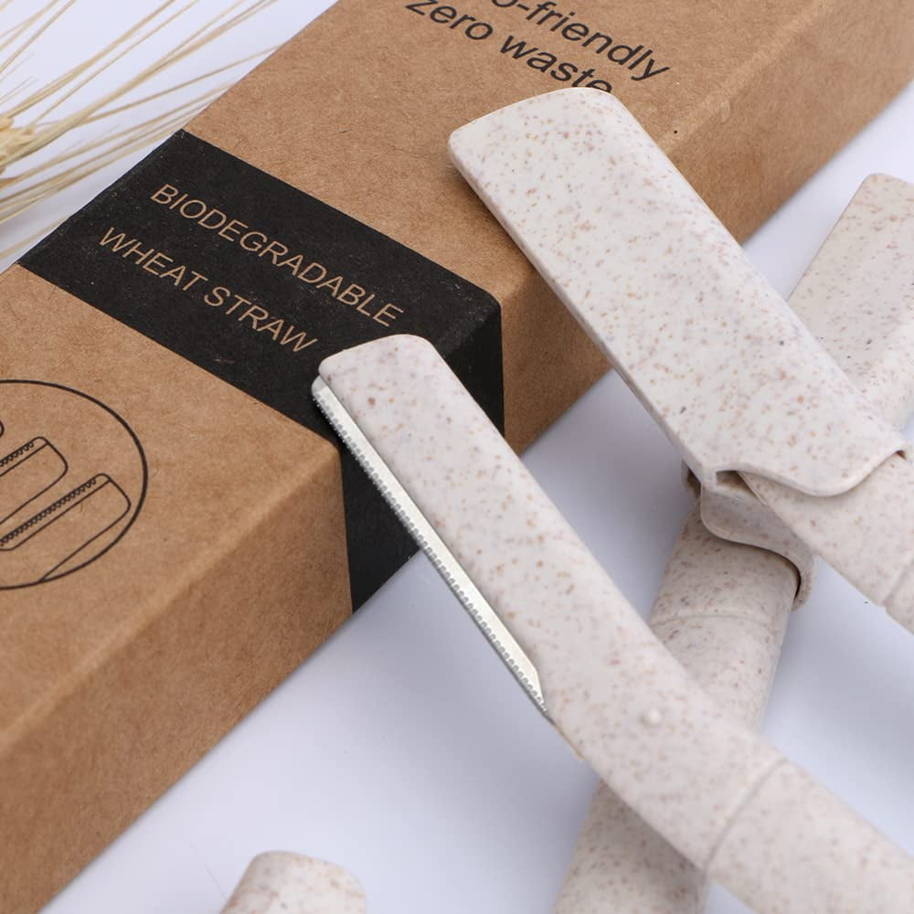 Eco-Friendly Razor | Multipurpose exfoliating tool, eyebrow razor, and ...