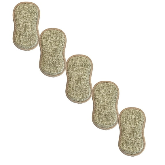 Eco Friendly Reusable Kitchen Scrub Sponges, Microfiber Non Scratch ...