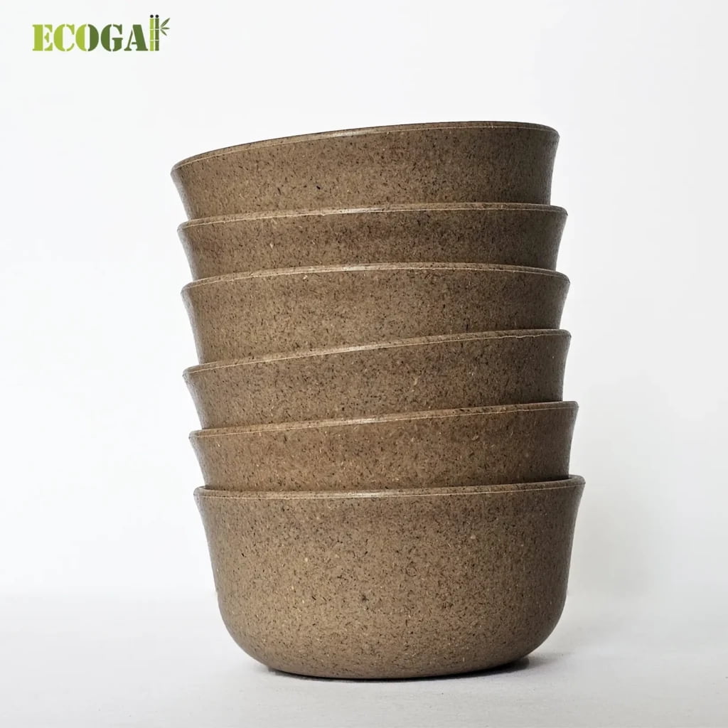 Eco-Friendly Small Curry Bowls |Rice Husk & Bamboo Fibers Made ...