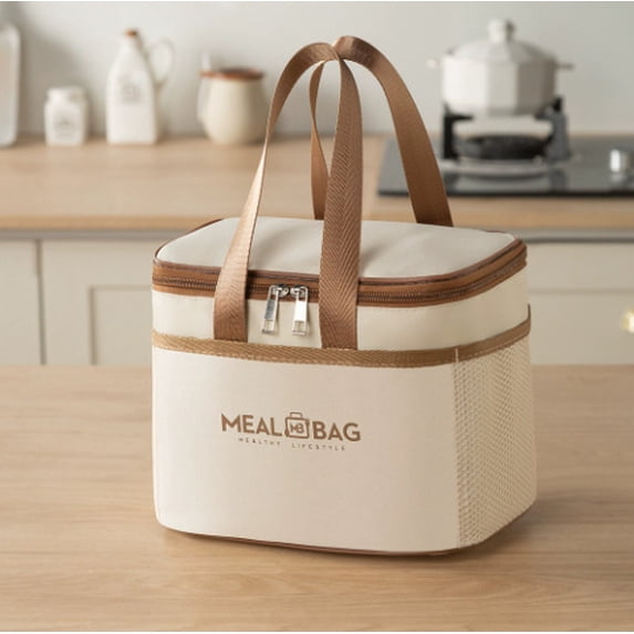 Eco-Friendly Small Insulated Lunch Bag, With A Compartmentalized Design ...
