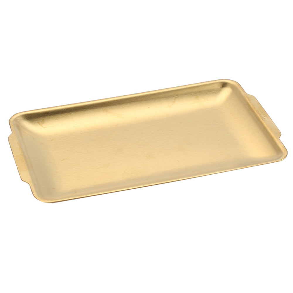 Eco-Friendly Snack Plate Stainless steel plate Rectangular plate Craft ...