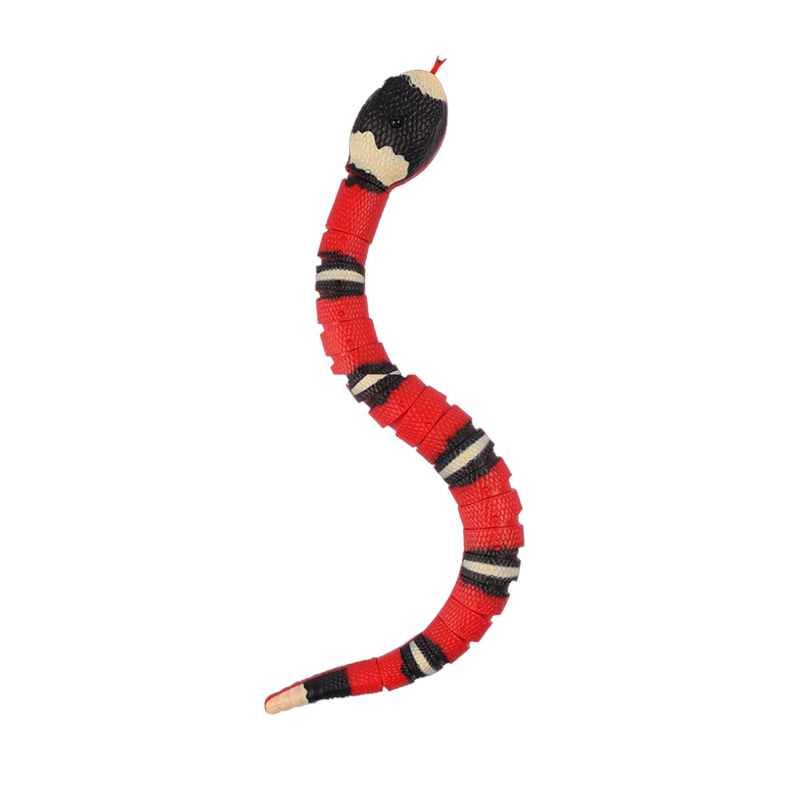 Eco-Friendly Snake Toy for Pets & Kids, Smart Sensing with Glowing Eyes ...