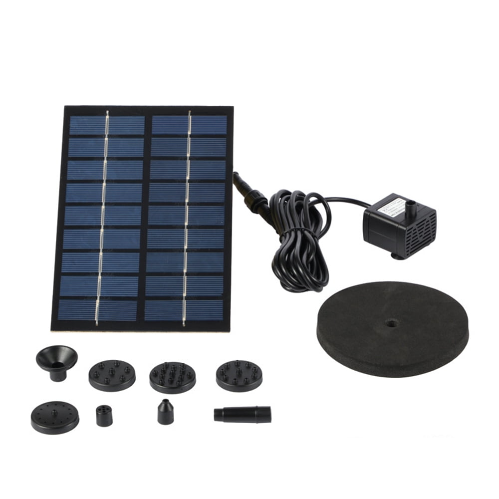 Eco-Friendly Solar Water Fountain Pump, Solar Powered Bubbler for ...