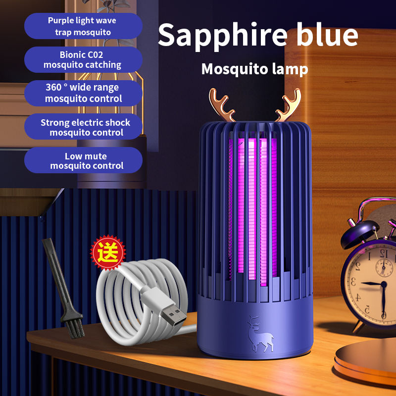 Eco-Friendly USB Rechargeable Bug Zapper with Night Light Indoor ...
