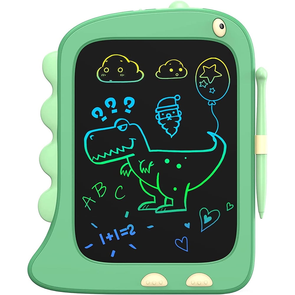 Eco-Friendly Writing Tablet, Dinosaur Design For Kids 1-6, 8.5 Inch ...