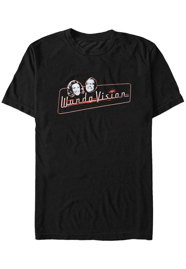 Eco-Friendly and Ethical Tshirts, WandaVision Logo and Faces Tshirt ...