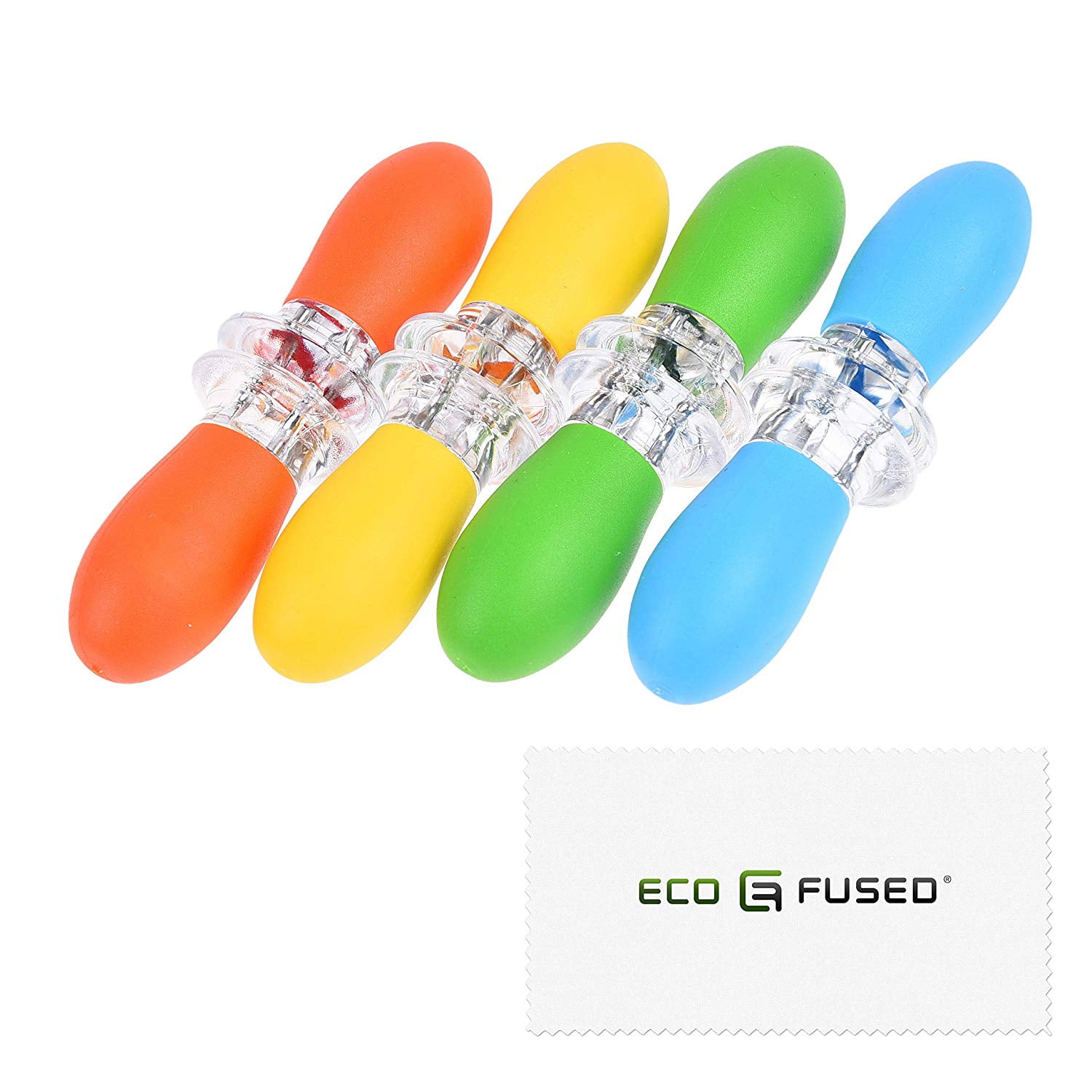 Eco-Fused Corn Holders - 4 Pairs (Orange/Yellow/Blue/Green) - Corn on ...