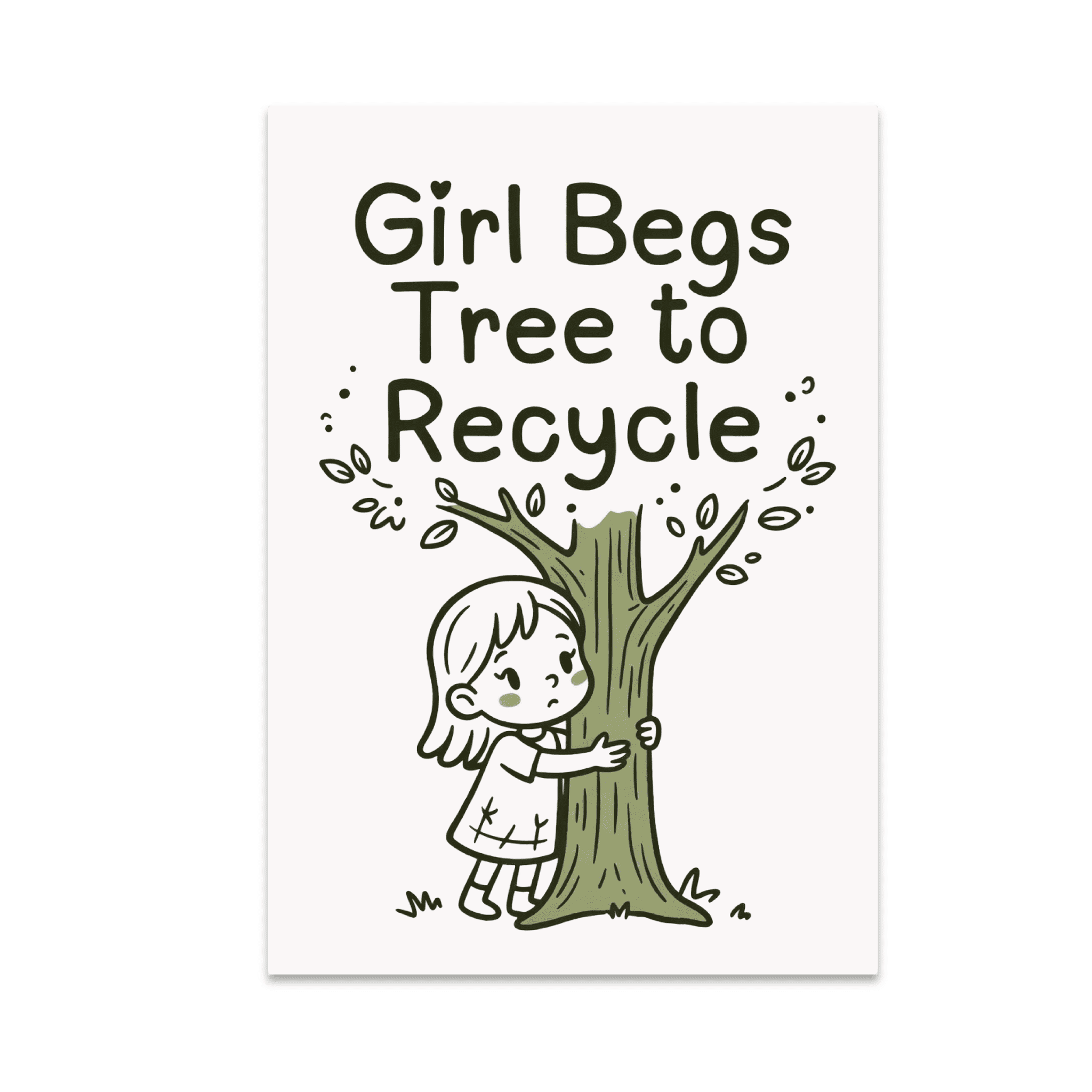 Eco Humor Wall Art - Tree Lovers - 13x19 Poster Print - Walmart.com