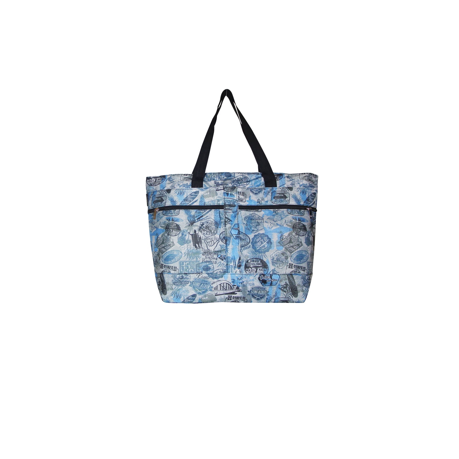 Eco Islands Beach Tote Bag SURF STATE-Blue - Walmart.com
