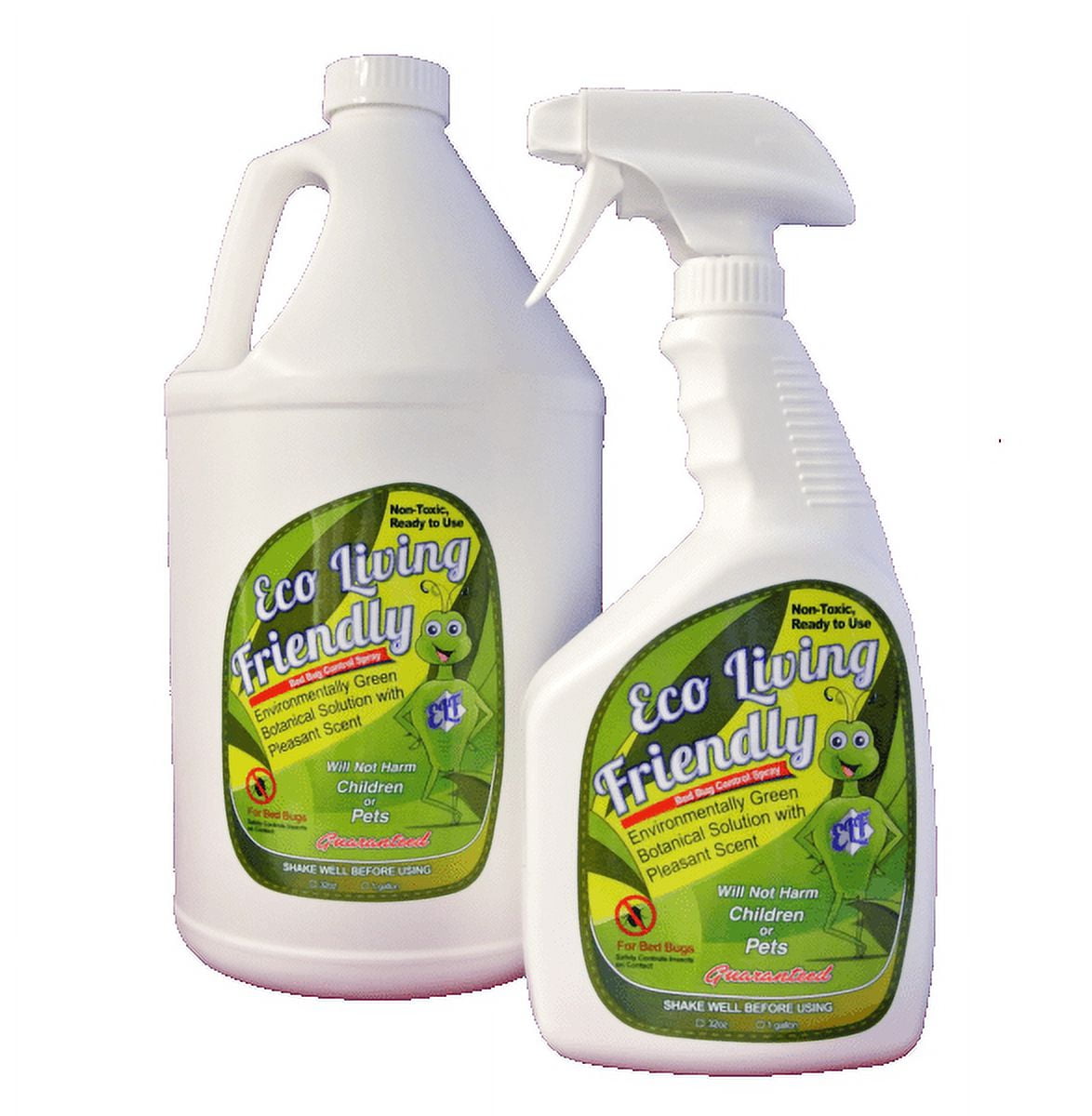 Eco Living Friendly for Bed Bug Control / ELF 32 Oz Spray and 128 Oz ...