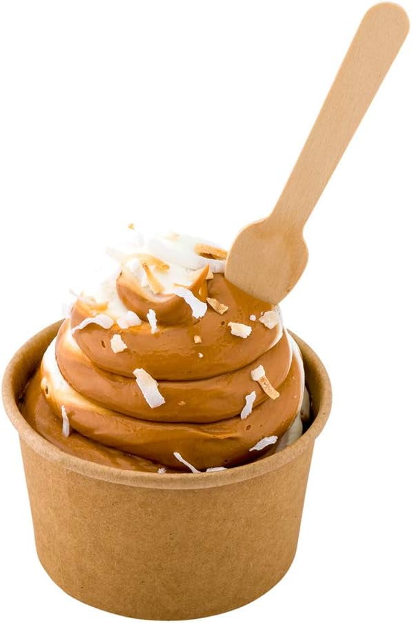 Eco Luxe 3.8 Inch Tasting Spoons 1000 Round Disposable Sample Spoons ...