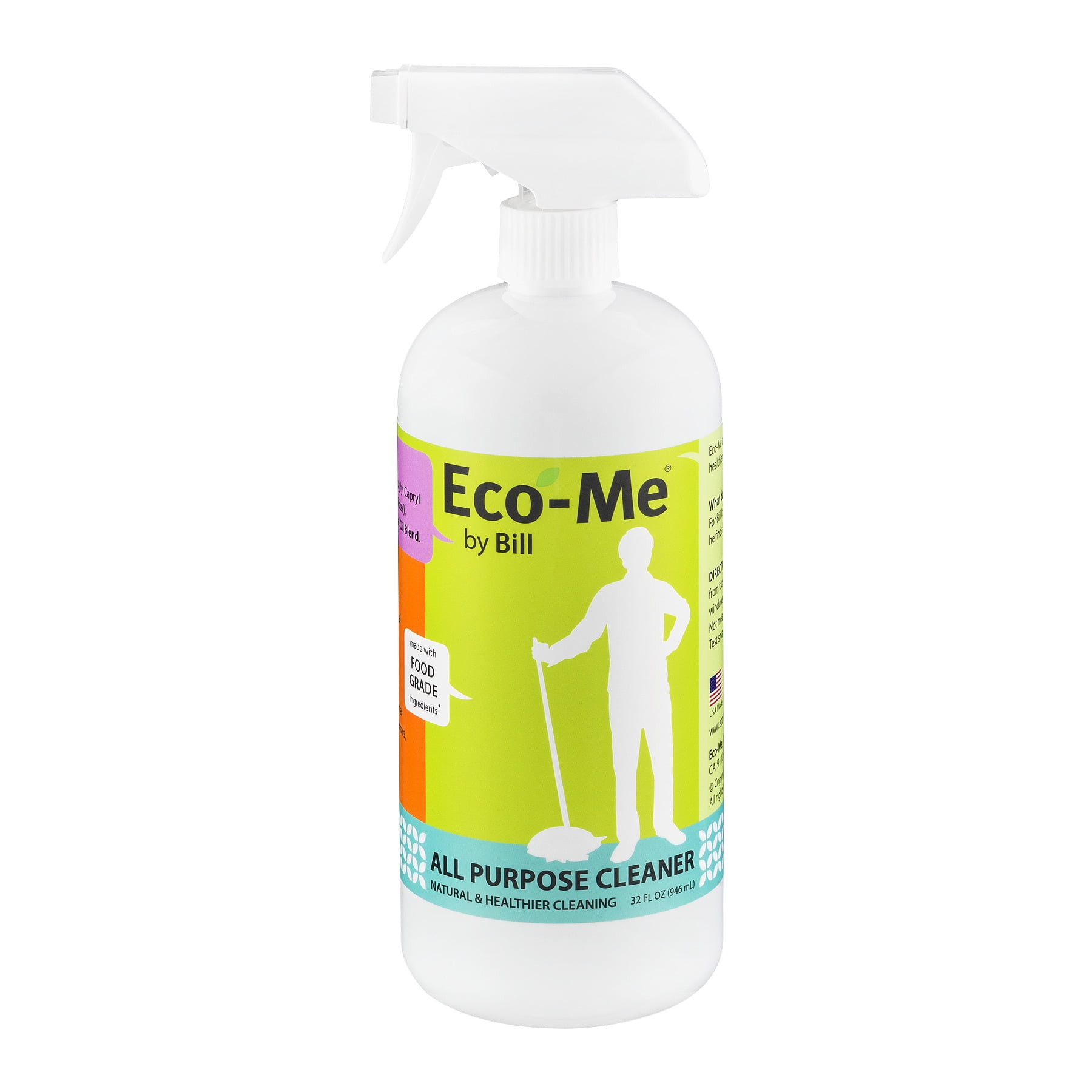 Eco-Me - All Purpose Cleaner Lemon Fresh - 32 oz. - Walmart Business ...