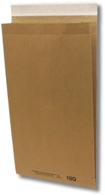 Eco-Natural Paper Shipping Bags, Size 10G Gusseted XL, Kraft Paper ...