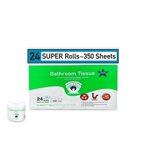 Bim Bam Boo Bath Tissue 2-Ply 12 Count (Pack of 8) - Walmart.com