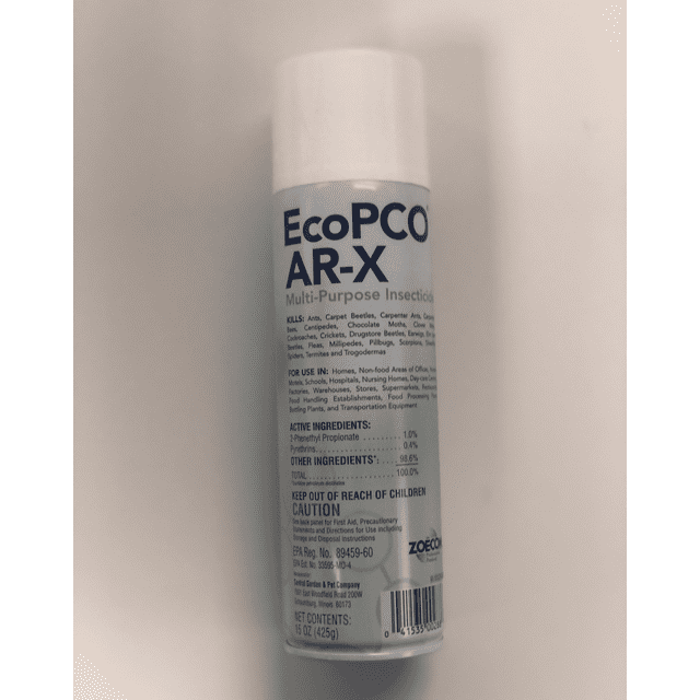 Eco PCO AR-X Natural Insecticide Aerosol, Low Toxicity, Broad Spectrum ...
