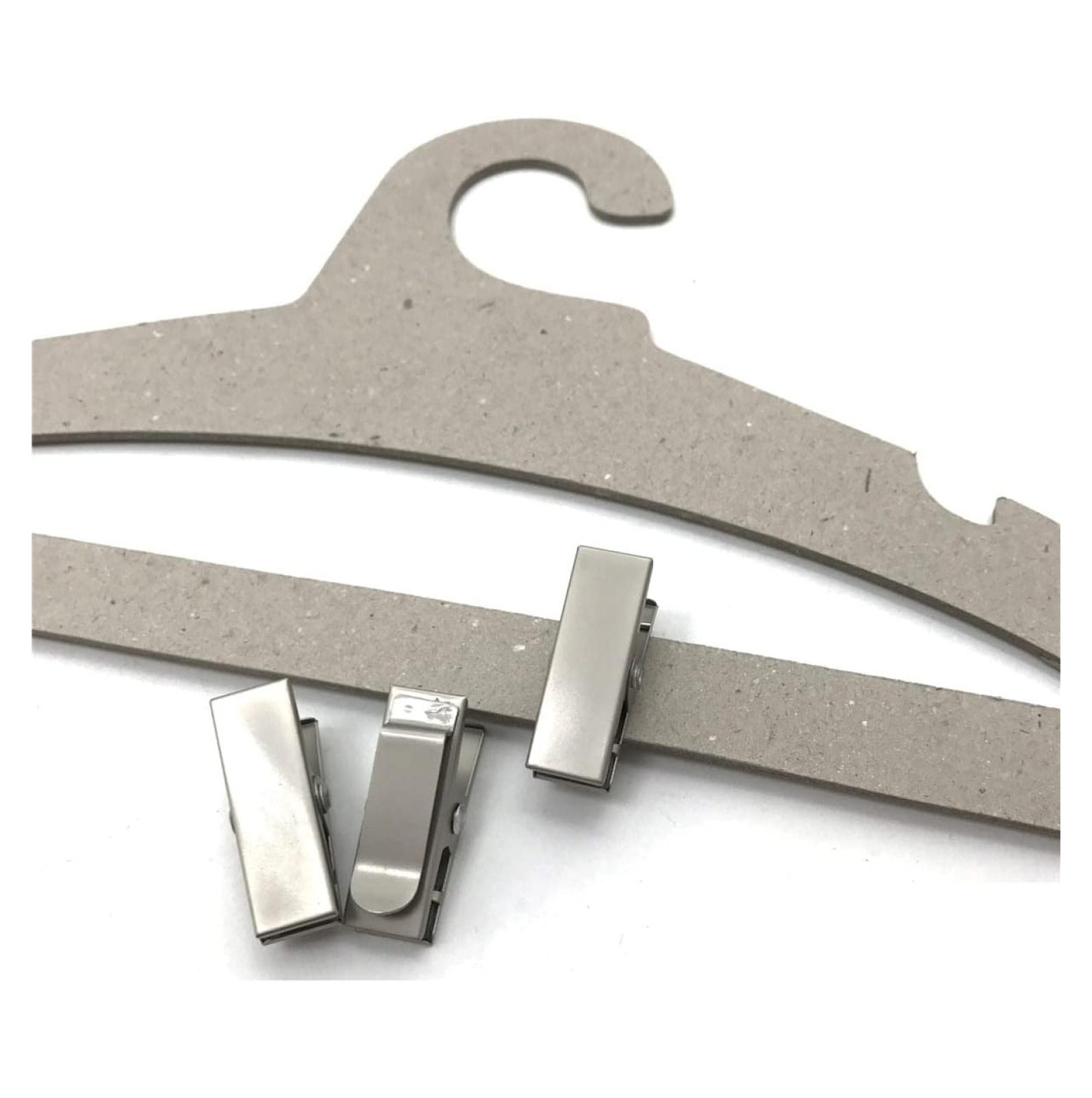 Eco Paper Cardboard Hangers Hanging Clips for Shirt Cloth Coat 50pack ...