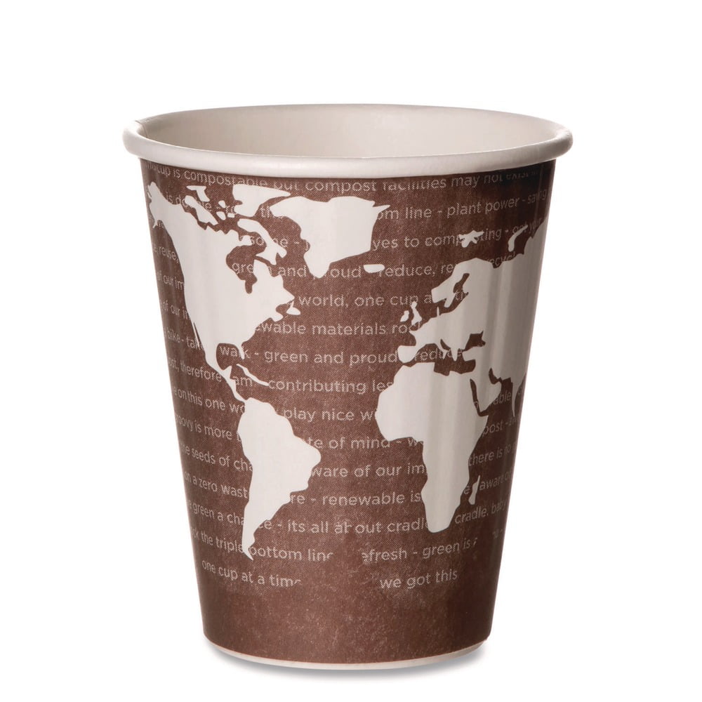 Eco-Products, ECOEPBNHC8WD, World Art Insulated Hot Cups, 800 / Carton ...