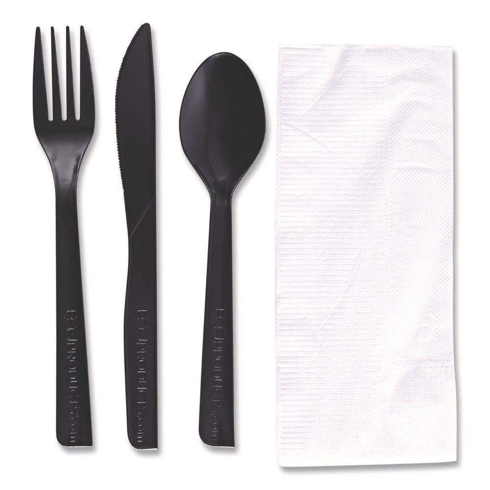 Eco-Products 100% Recycled Content Cutlery Kit - 6" 250/CT EPS115 ...