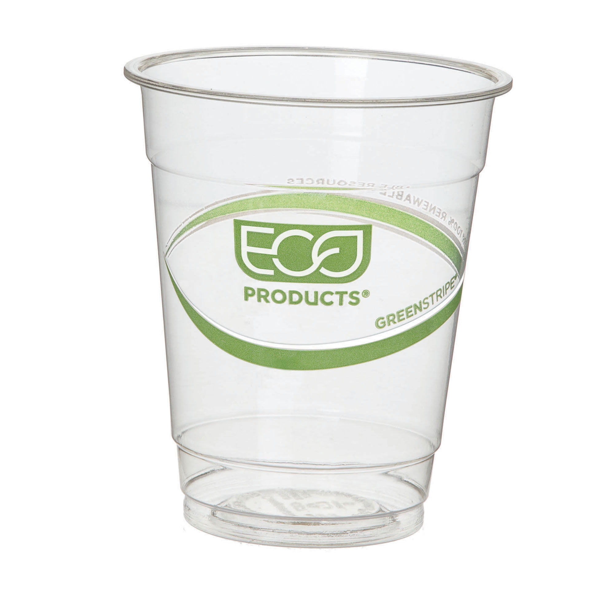 Eco-Products GreenStripe Compostable Disposable Cold Cups, Renewable ...
