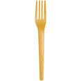Eco-Products Plantware Dinner Forks, 7", Yellow, Pack Of 1,000 Forks ...