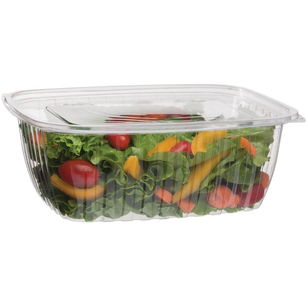 Eco-Products Rectangular Deli Containers, 64 Oz, Clear, Pack Of 200 ...