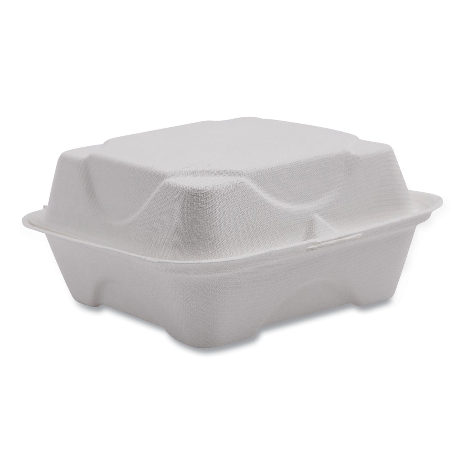 Eco-Products Vanguard Renewable/Compostable Clamshells 6x6x3 White 500 ...