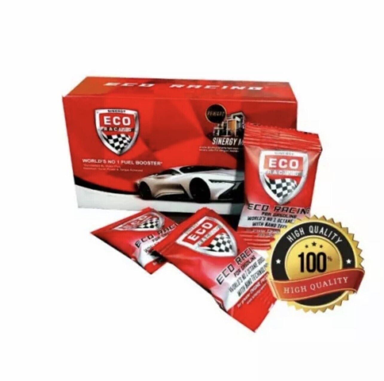 Eco Racing 1 Box-30 Tablets Octane & FUEL Booster Fuel saver up to 50% ...
