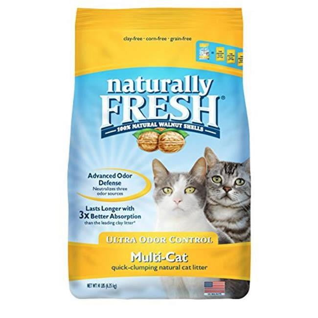 Eco-Shell, Purr & Simple 14 lbs Naturally Fresh Walnut-Based Ultra Odor ...