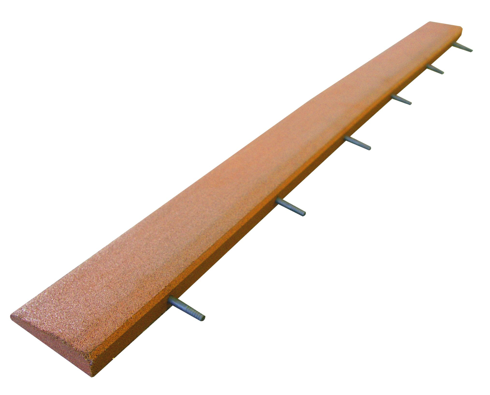 Eco-Sport Rubber Ramps 3/8inch x 1in x 6in x 20in - Red - Walmart.com