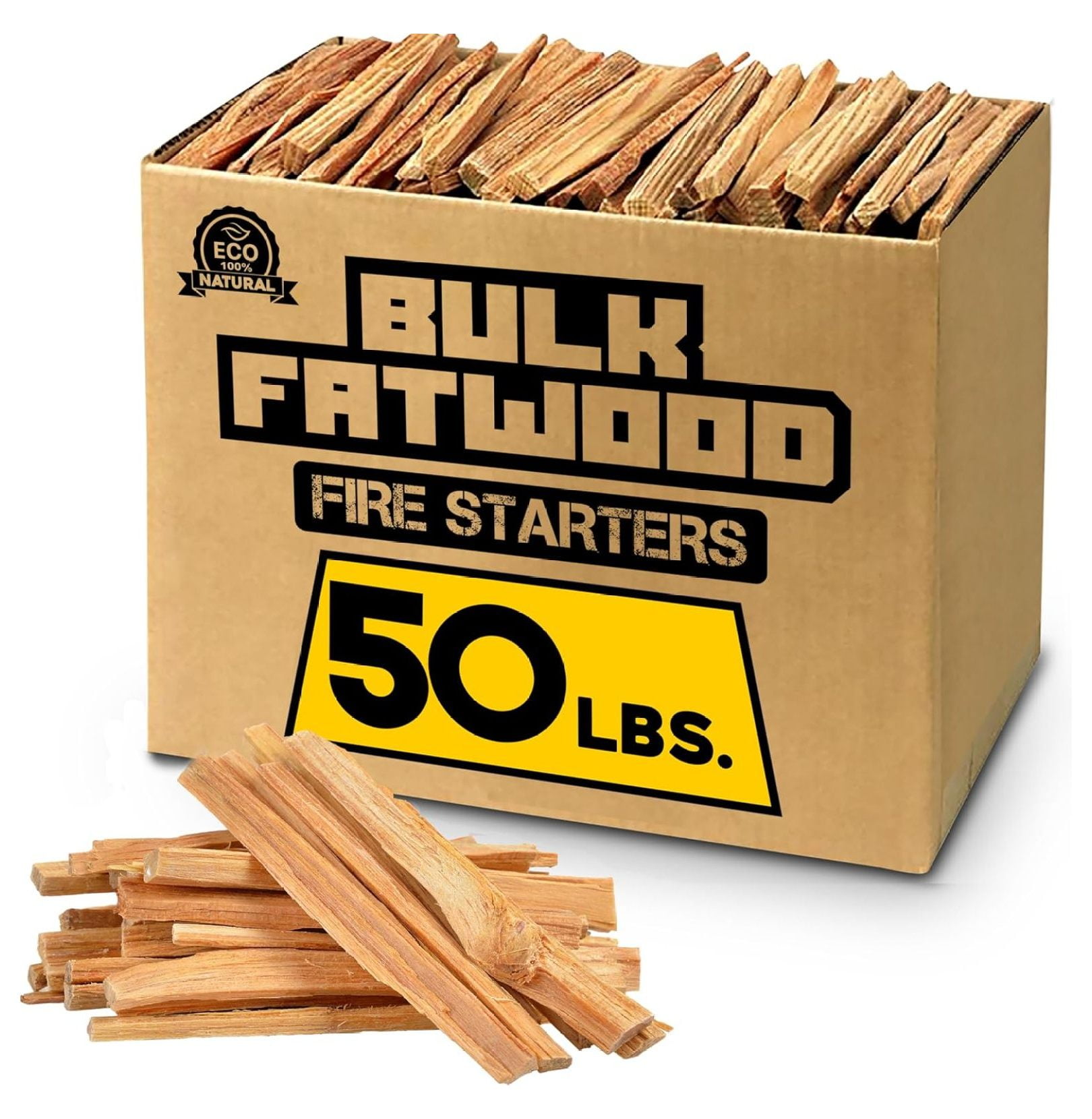 Eco-Stix Fatwood Fire Starter Kindling Firewood Sticks 100% Organic ...