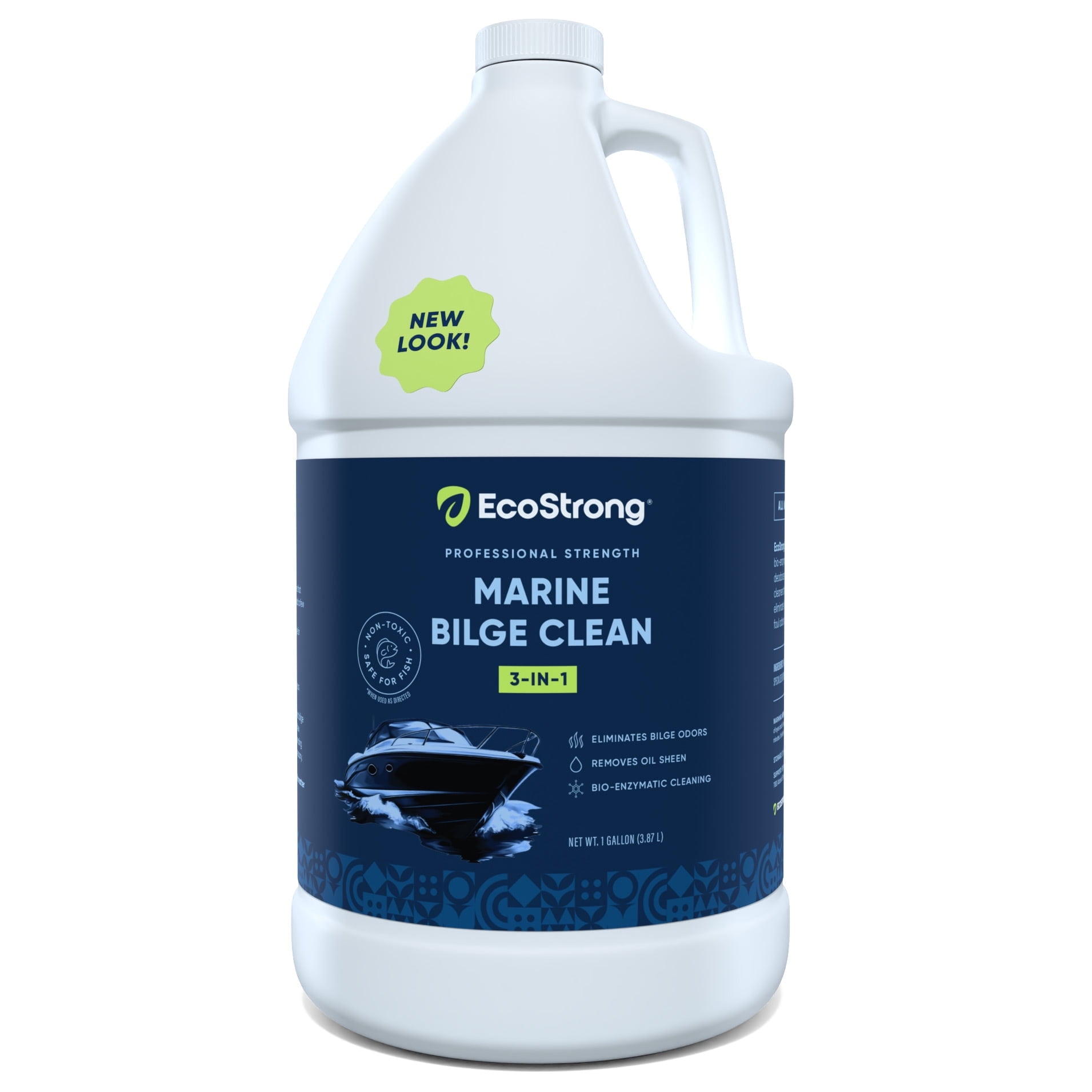 Eco Strong Marine Clean Liquid Boat Bilge Cleaner, 128 oz - Walmart.com
