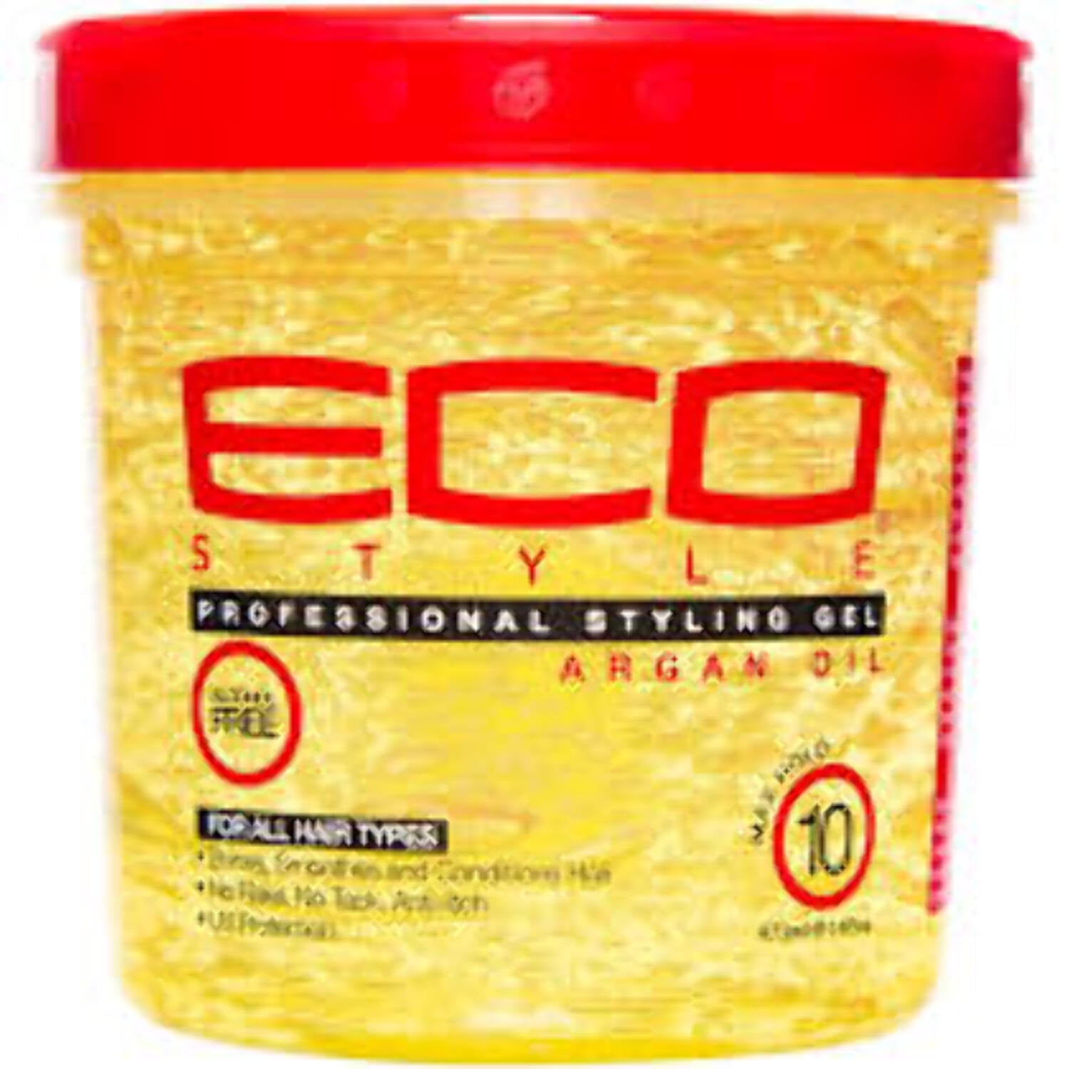 ECO STYLE Argan Oil Styling Gel, Max Hold 10, 32 fl oz, Shine and Frizz ...