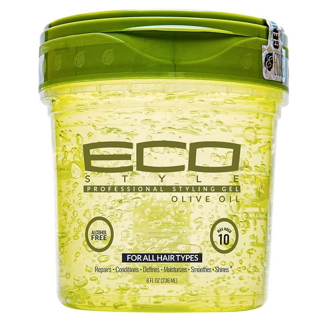 Eco Styler Styling Gel 8oz Green Olive Oil (Pack of 3) - Walmart.com