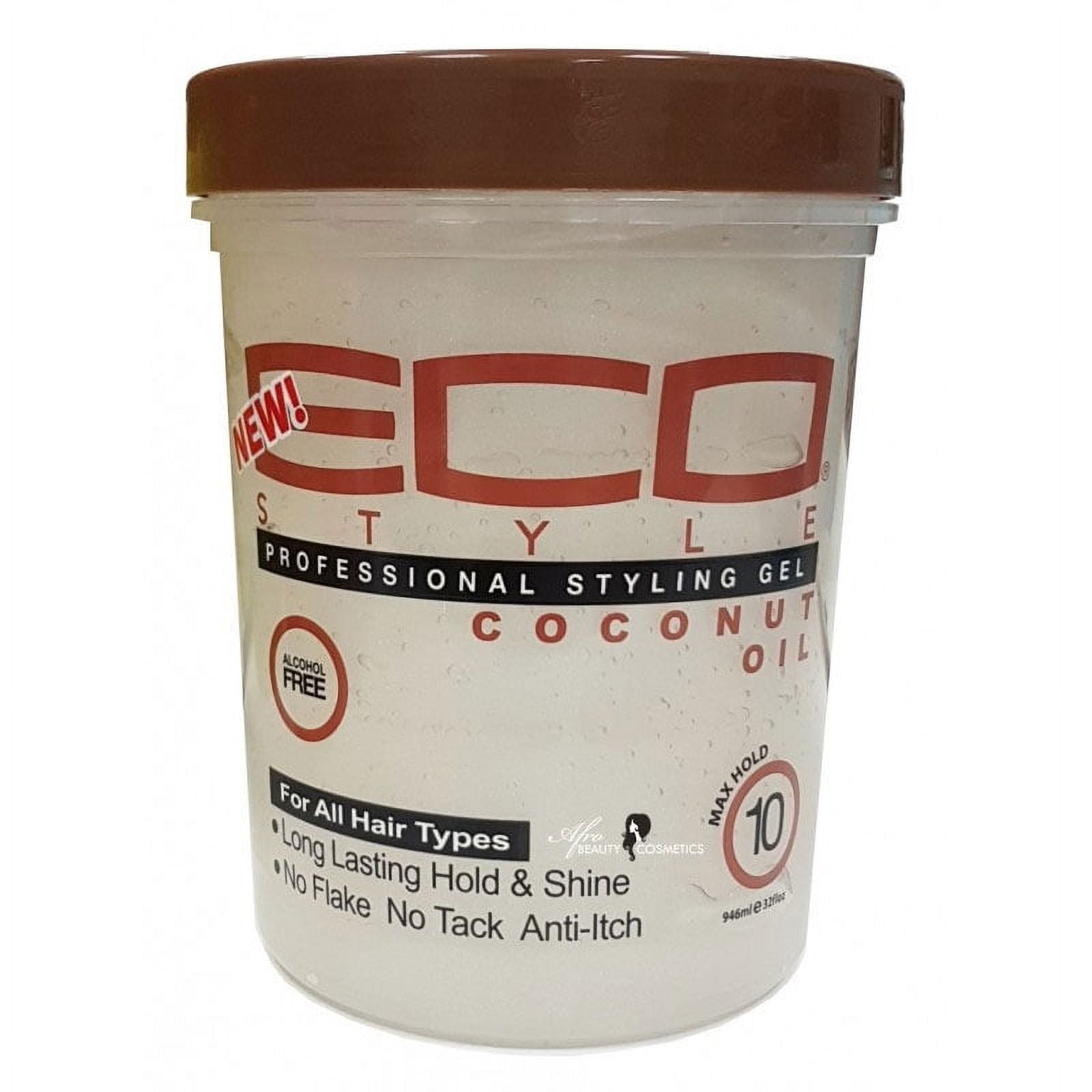 Eco Styling Gel Coconut Brown, 32 Oz., Pack of 3 - Walmart.com