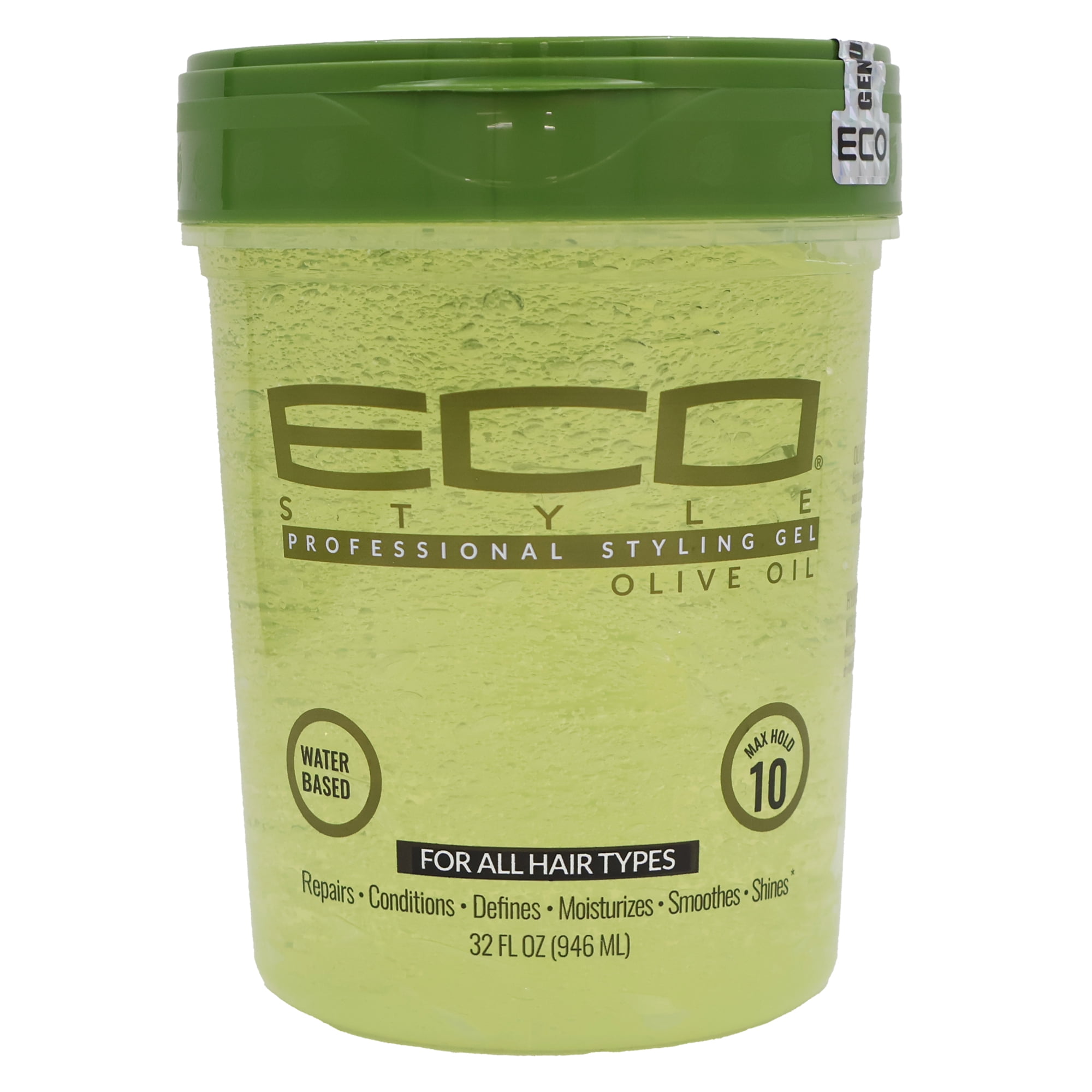 Eco Styling Gel Olive Oil, Green, 32 Oz., Pack of 3 - Walmart.com