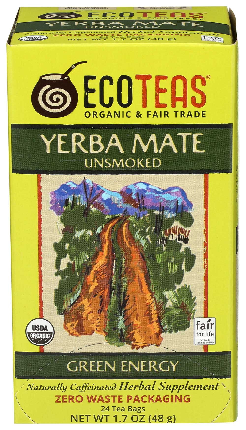 Eco Teas Organic Yerba Mate Tea -- 6 per case. - Walmart.com