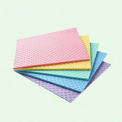 Eco-friendly Reusable Cleaning Cloth, Cellulose Absorbent Wipes, 1 Pack ...