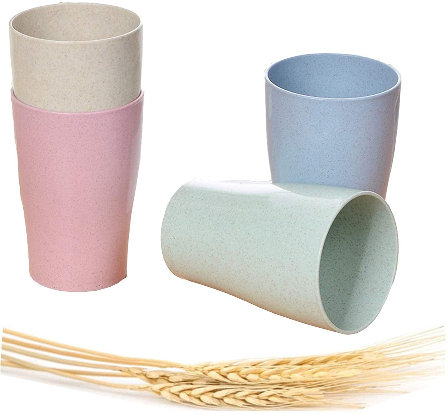 Eco-friendly Unbreakable Reusable Drinking Cup for Adult - Set of 5 ...