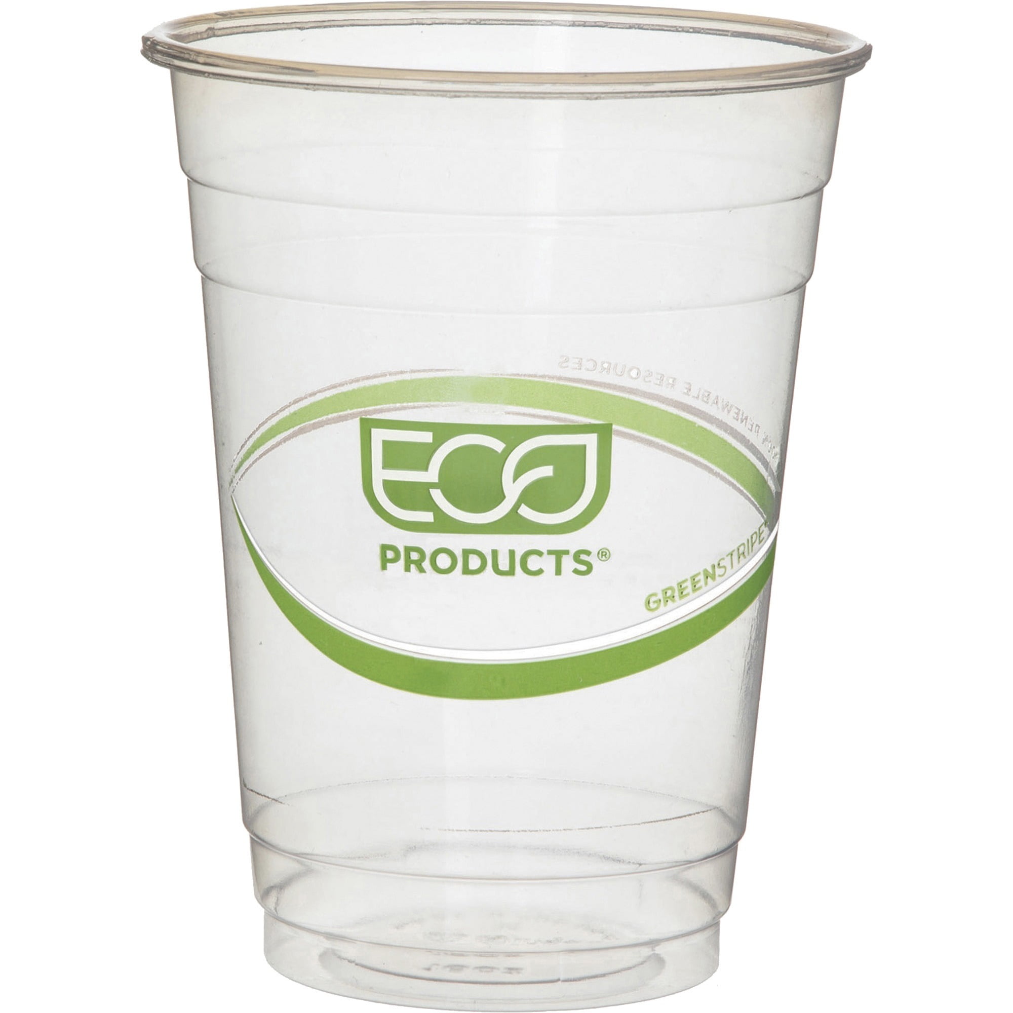 Eco-products Greenstripe Cold Cups - 16 Fl Oz - 50 / Pack - Clear ...